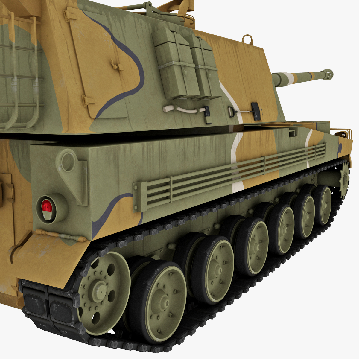 3d max korean howitzer k9 thunder