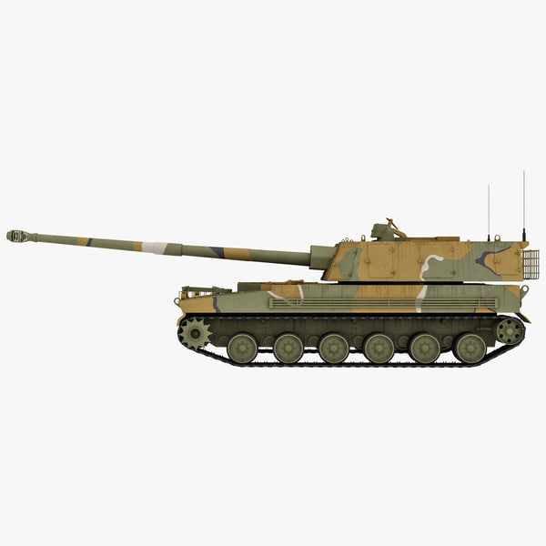 3d max korean howitzer k9 thunder
