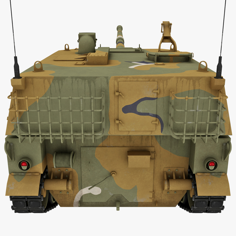 3d max korean howitzer k9 thunder