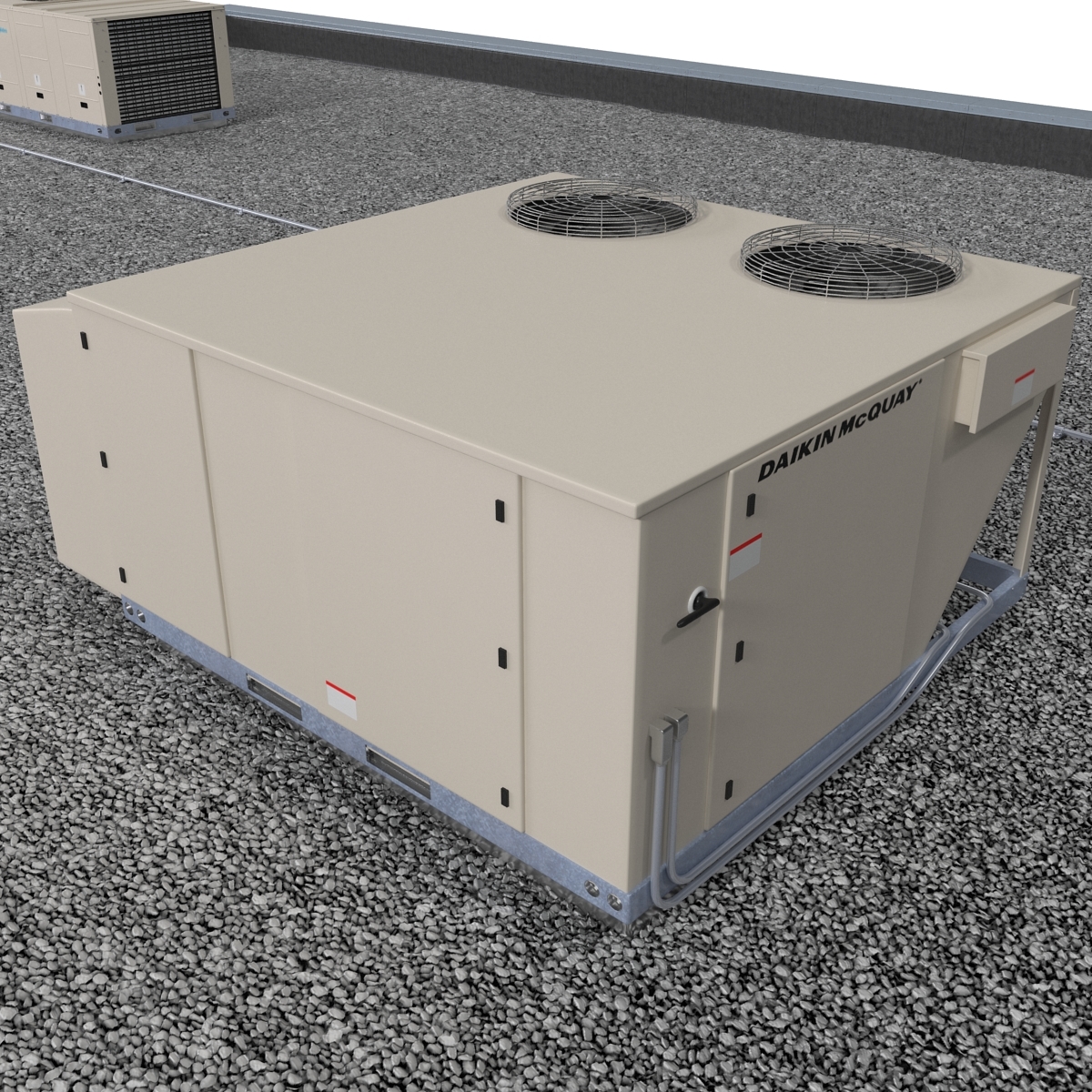 3d rooftop roof model