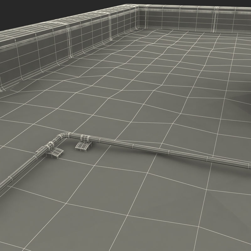 3d rooftop roof model