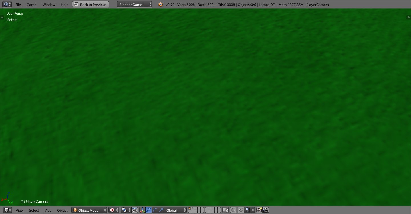 plains landscape 3d model