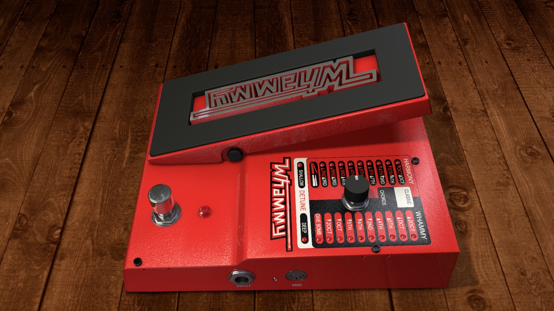 digitech whammy v 3d model