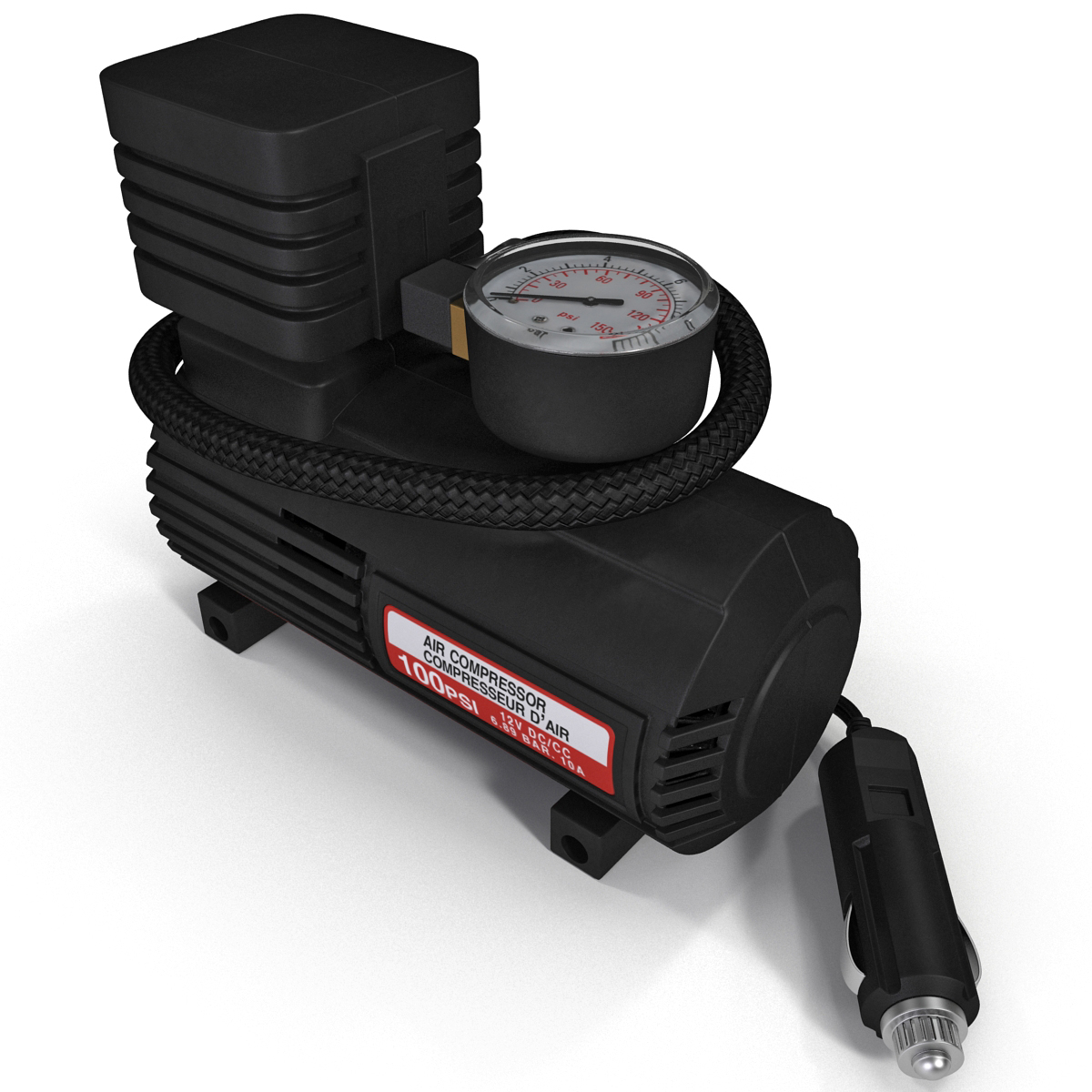 3d portable auto air compressor