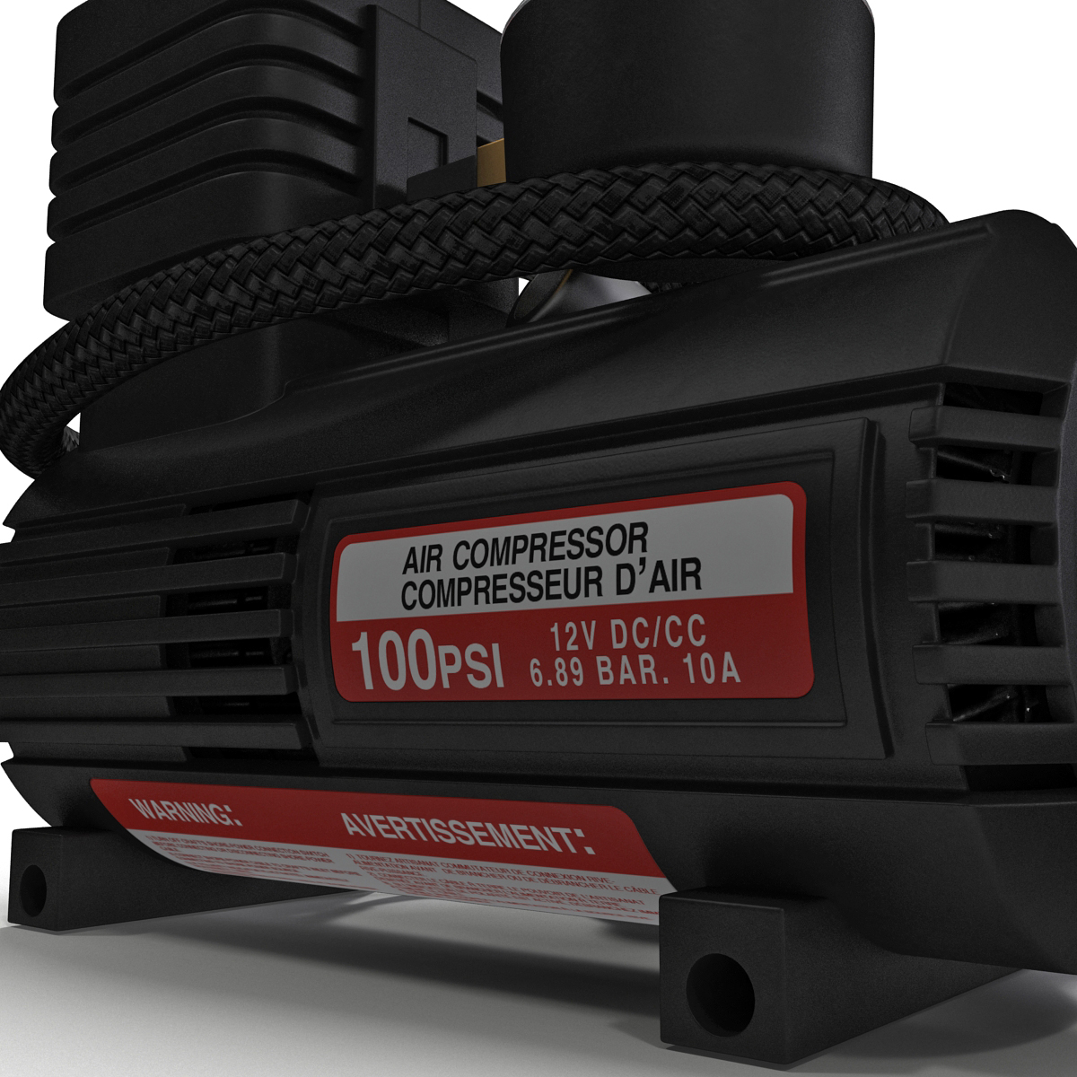 3d portable auto air compressor