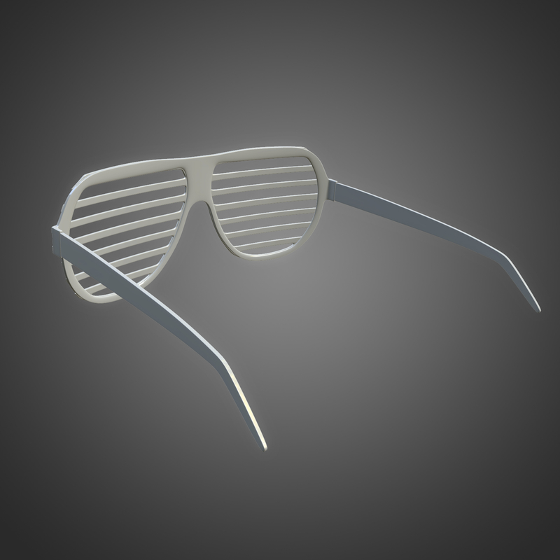 shutter shades 3d model