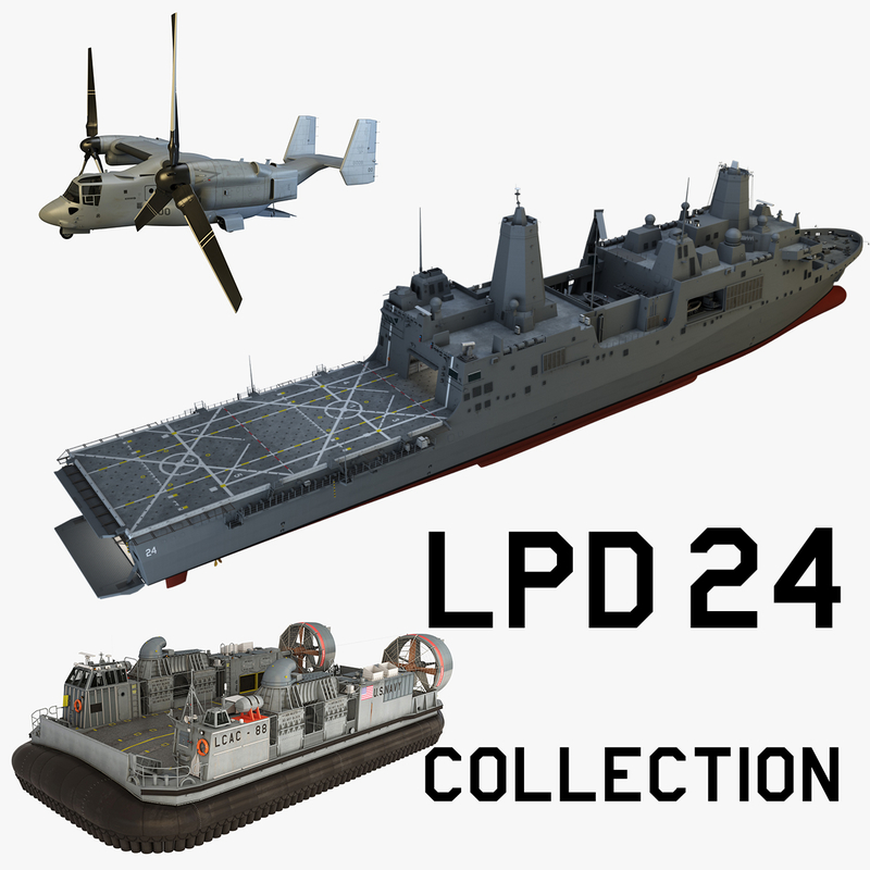 3dsmax uss arlington lpd24