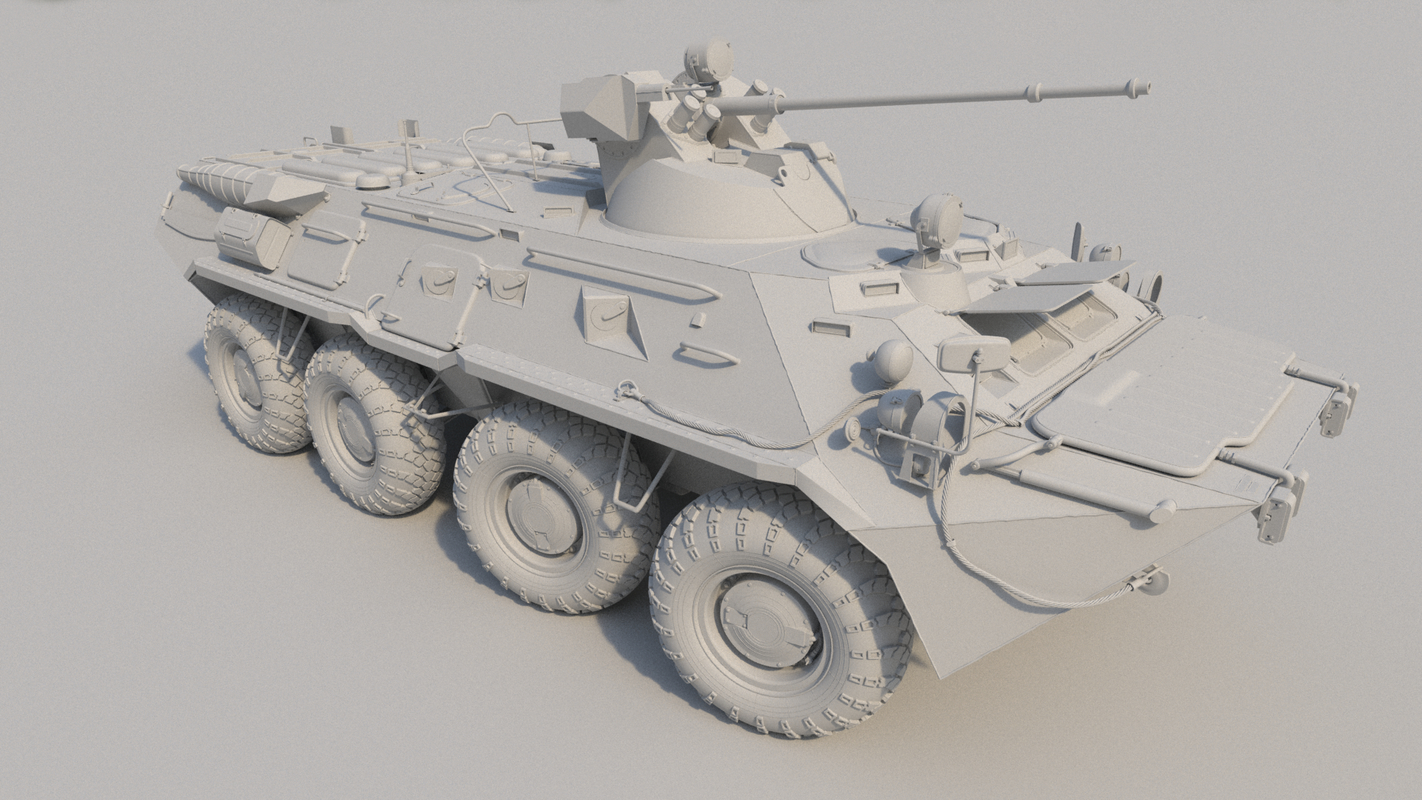 3d btr 80a model