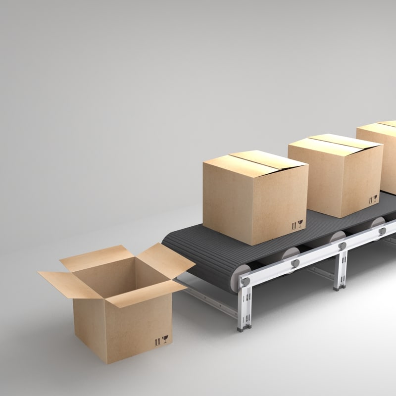 conveyor 3d model