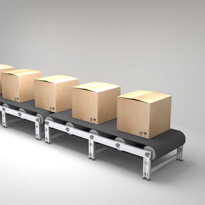 conveyor 3d model
