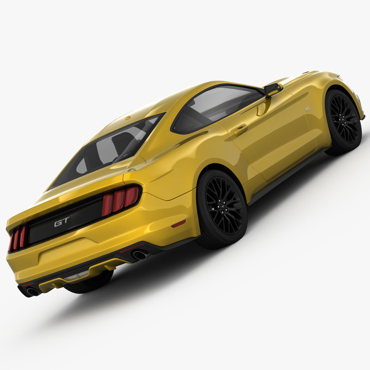 mustang gt 3d model
