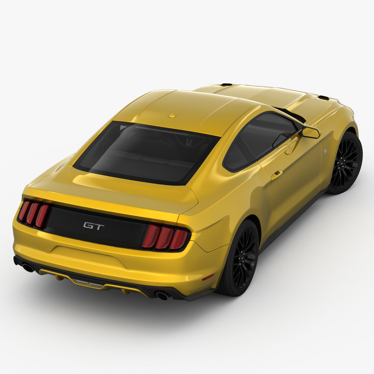 mustang gt 3d model