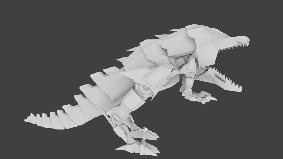 maya mecha t-rex