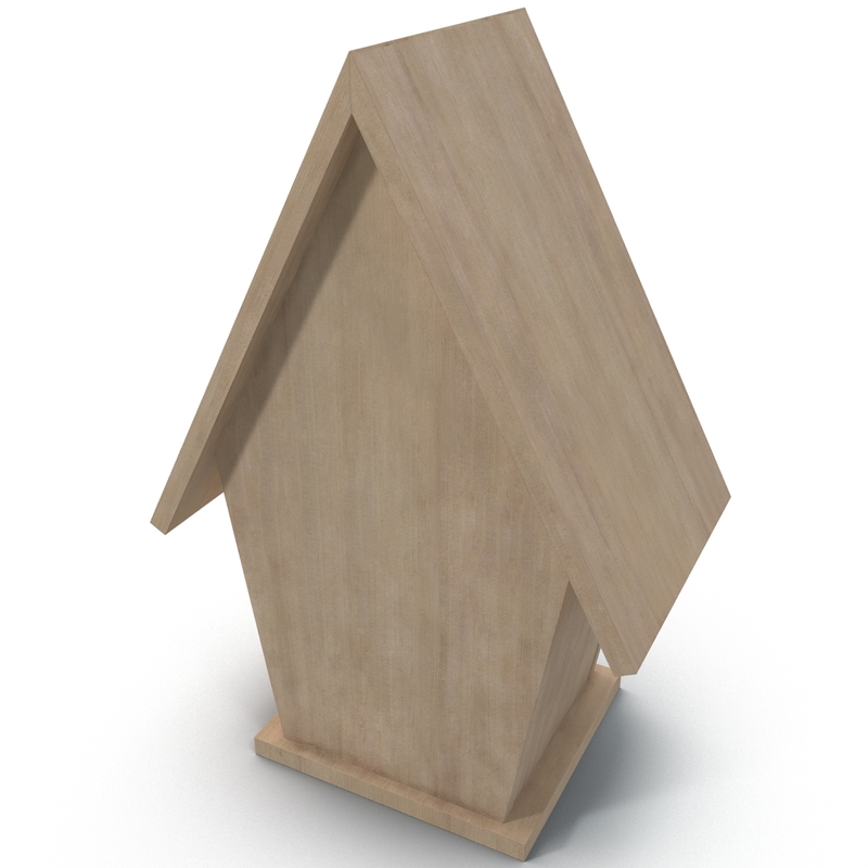 3d model bird house design