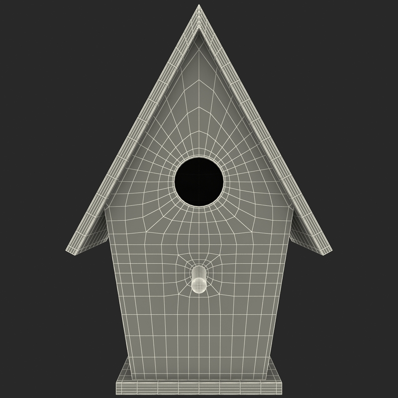 3d model bird house design