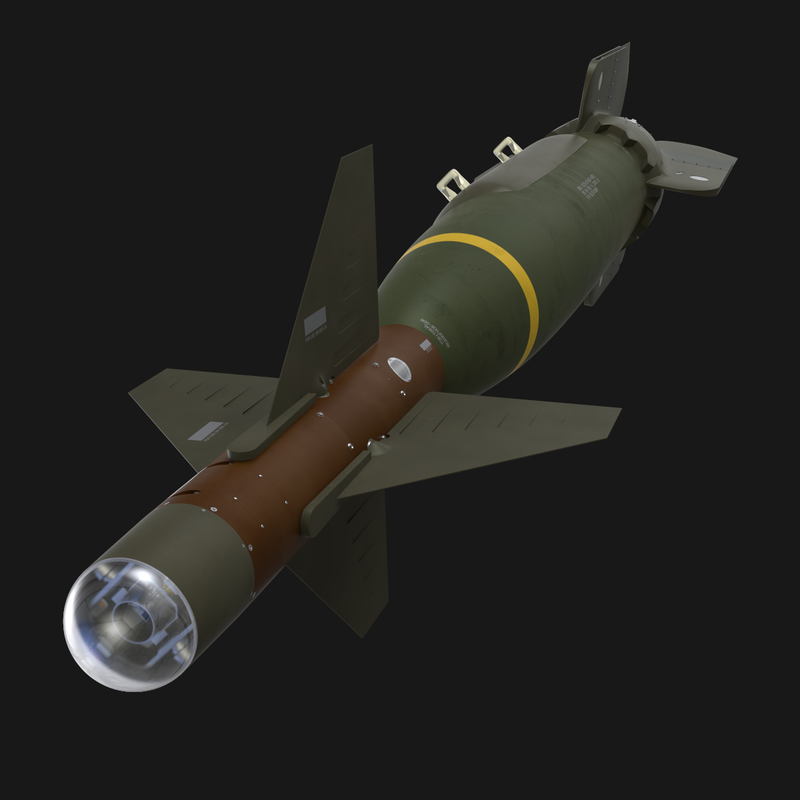 GBU-24 Paveway III (USAF) 3D 모델 - TurboSquid 832183