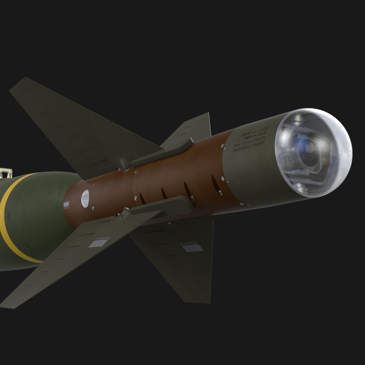 GBU-24 Paveway III (USAF) 3D 모델 - TurboSquid 832183