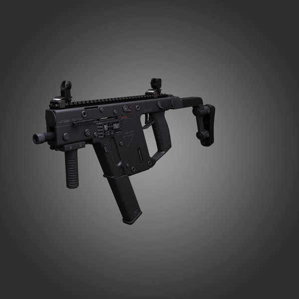 3d max kriss smg vector