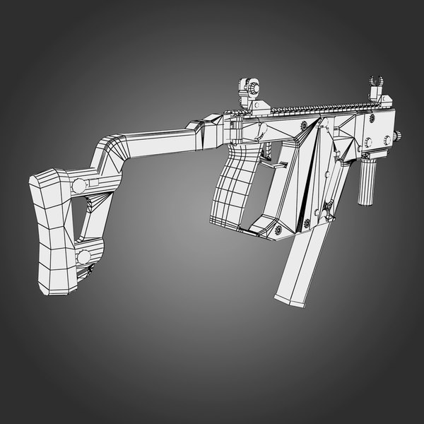 3d max kriss smg vector