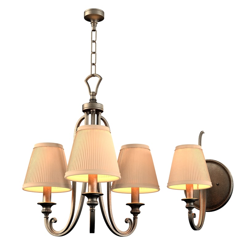 3dsmax feiss f2641-3svsd abbey