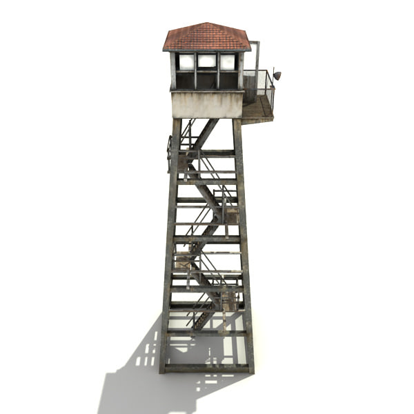 max low-poly guard tower