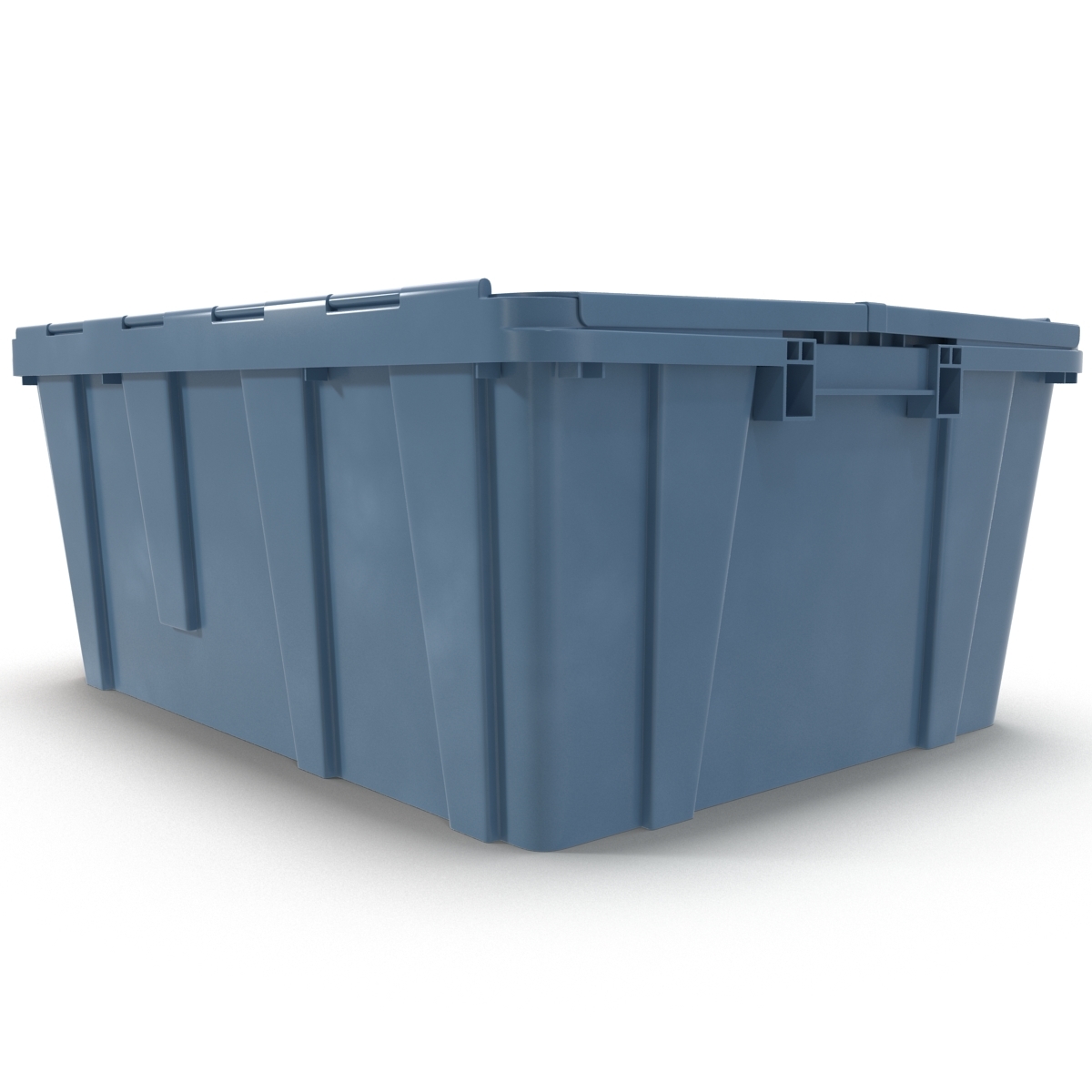 3d model of plastic crate lid