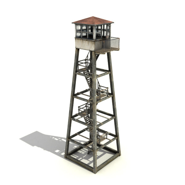 guard tower 3d model