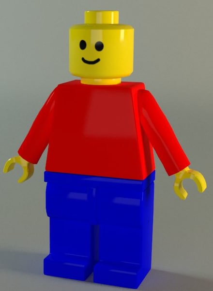 maya lego man