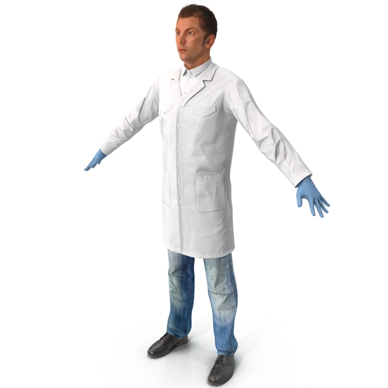 3d max scientist rigged 2 version
