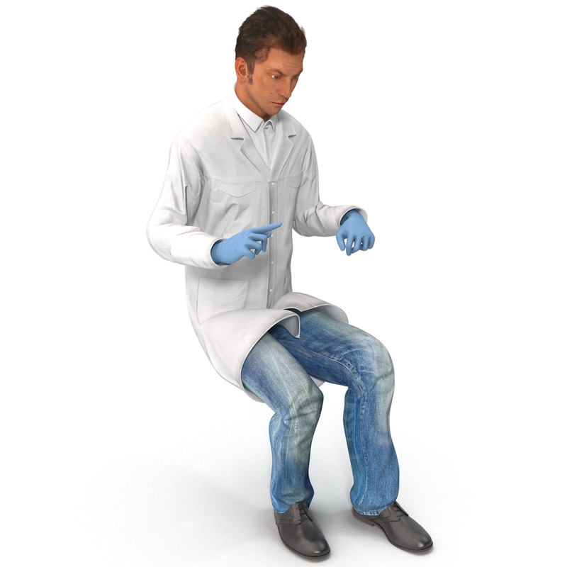 3d max scientist rigged 2 version