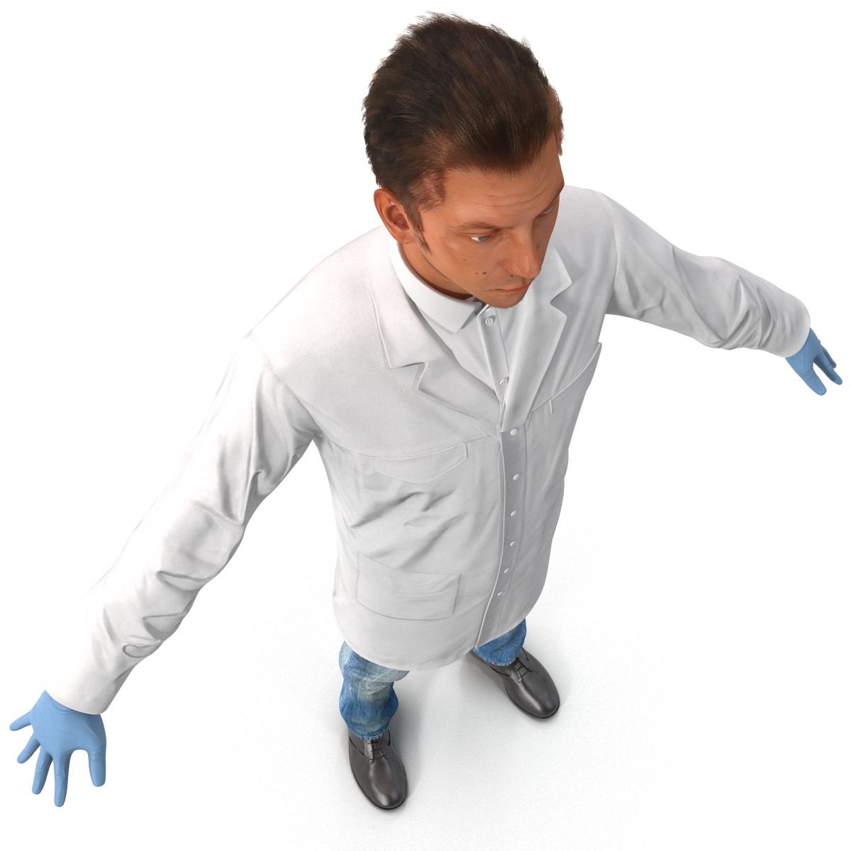 3d max scientist rigged 2 version