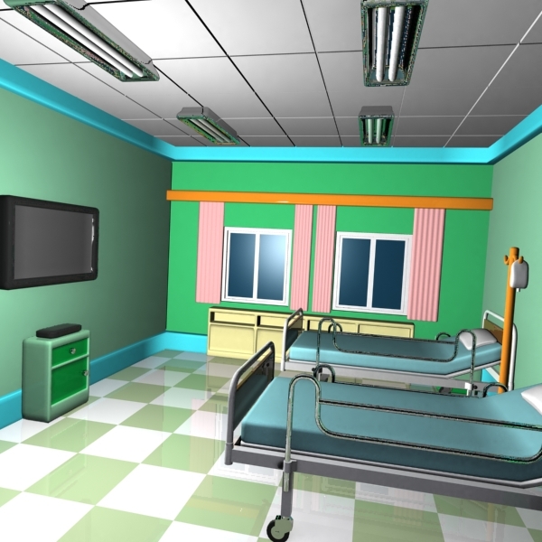 max cartoon emergency room
