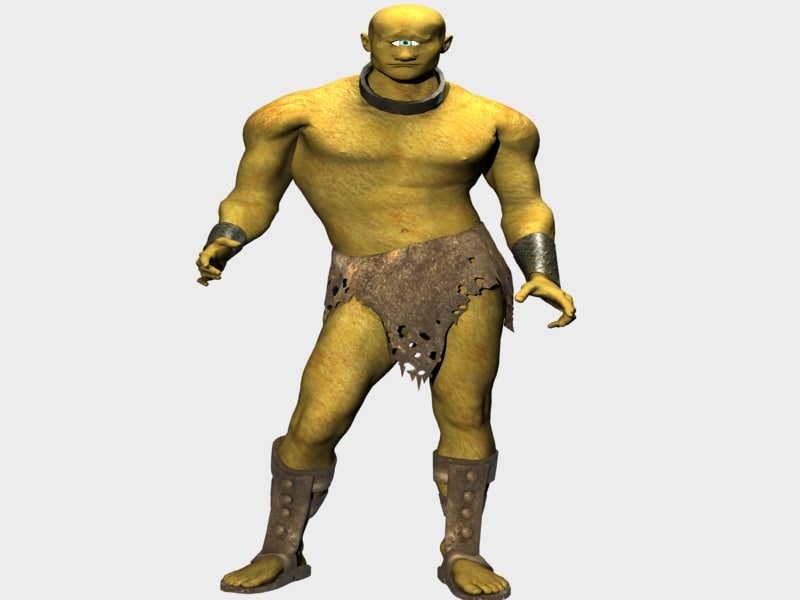 3d model cyclop