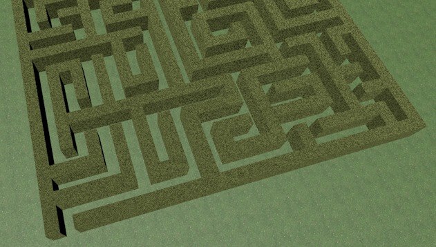 maze 3d model