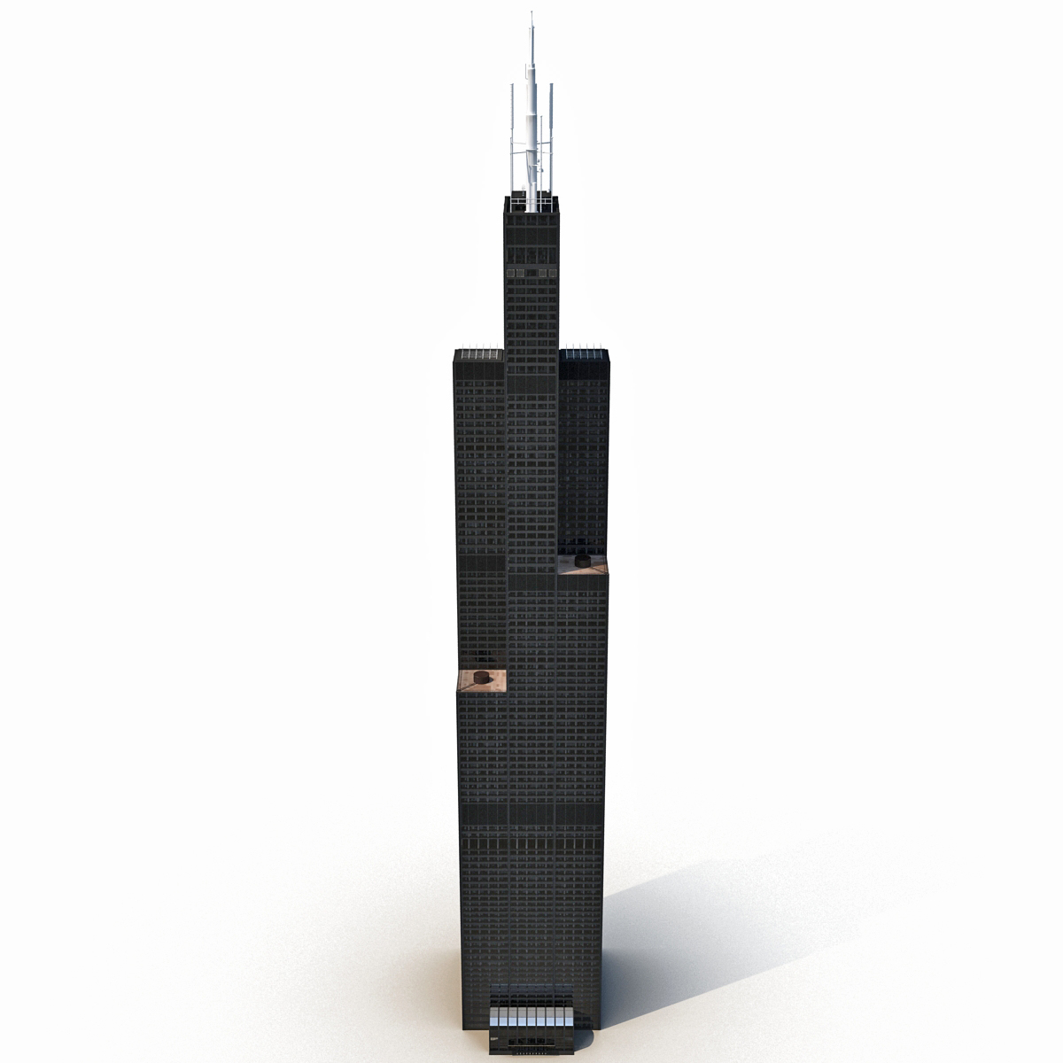 3d model willis tower