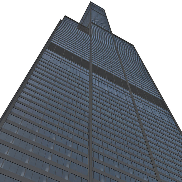 3d model willis tower