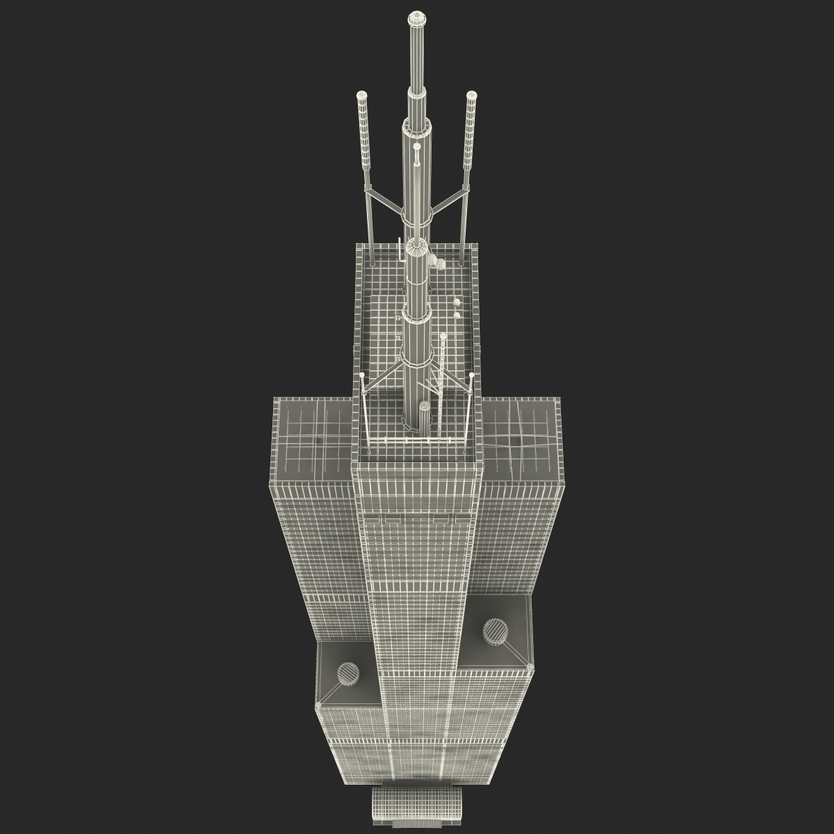 3d model willis tower