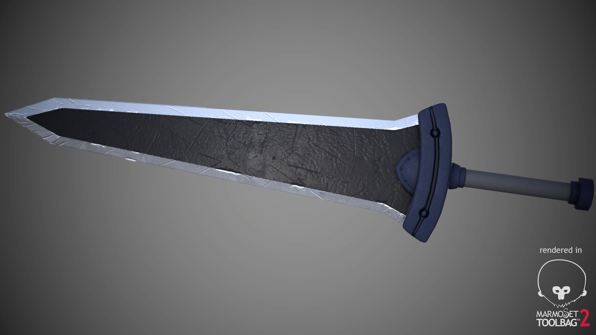 kirito spriggan sword 3d model