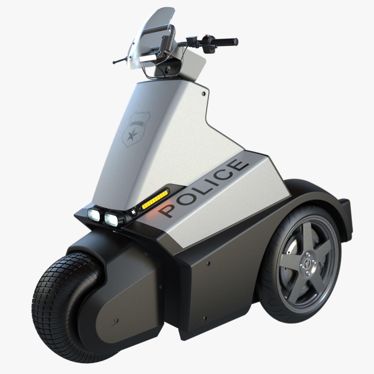 3ds tricycle segway se-3 patroller