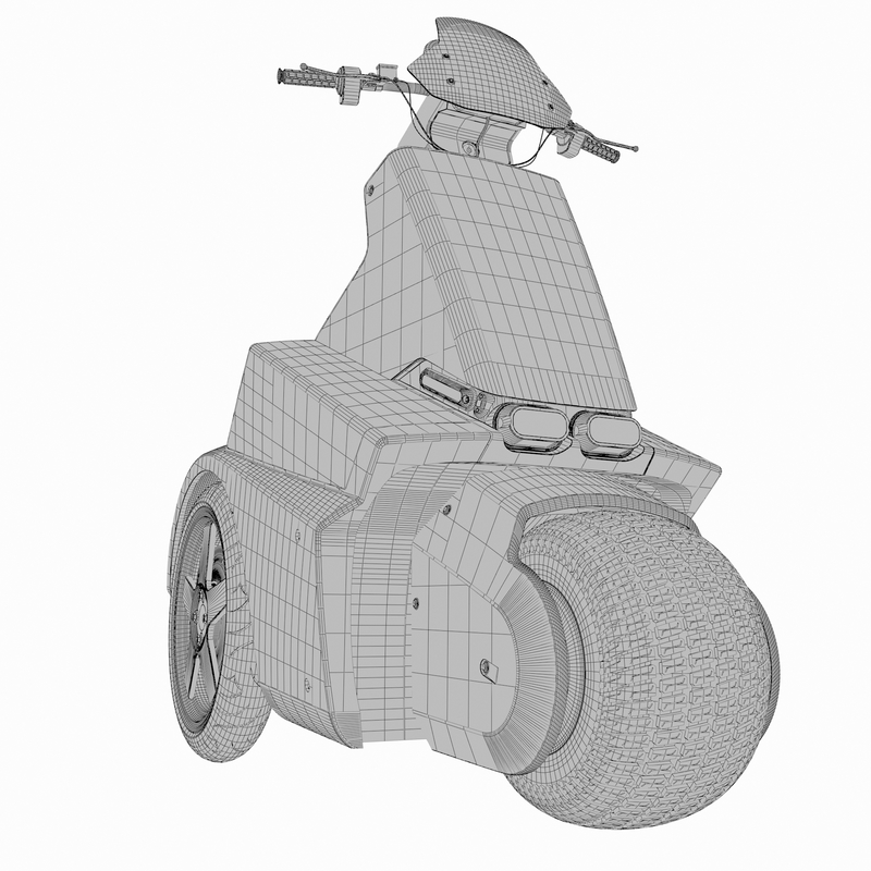 3ds tricycle segway se-3 patroller