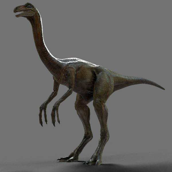 gallimimus jurassic park 3d model