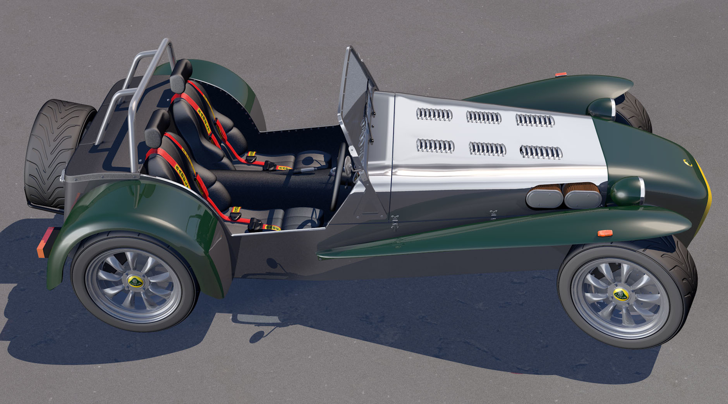 obj seven sports car