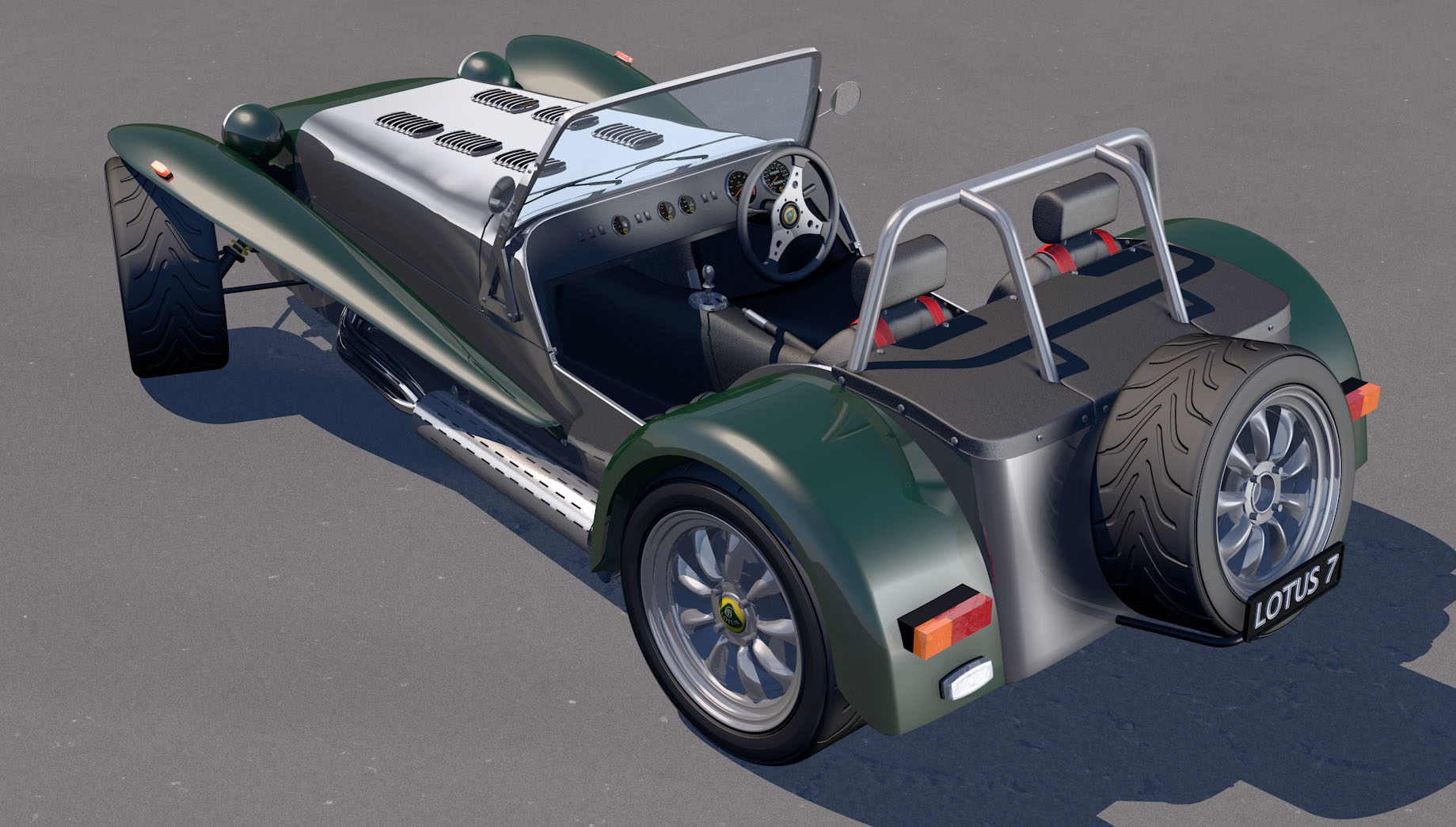 obj seven sports car