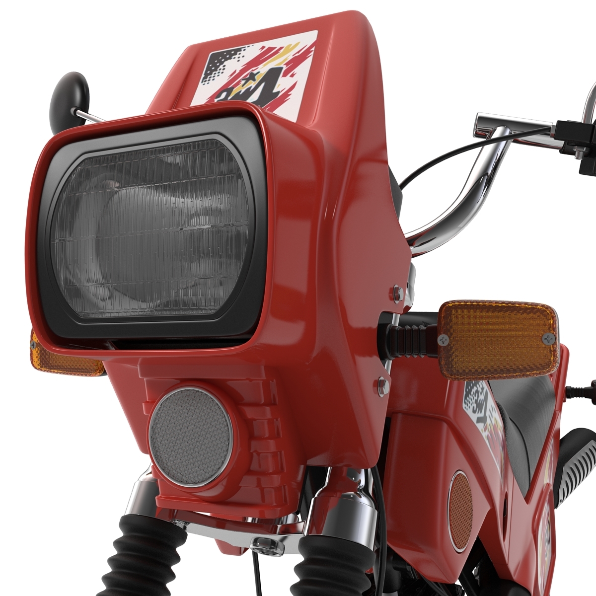 Russisches Moped ZiD-50 3D-Modell - TurboSquid 834447