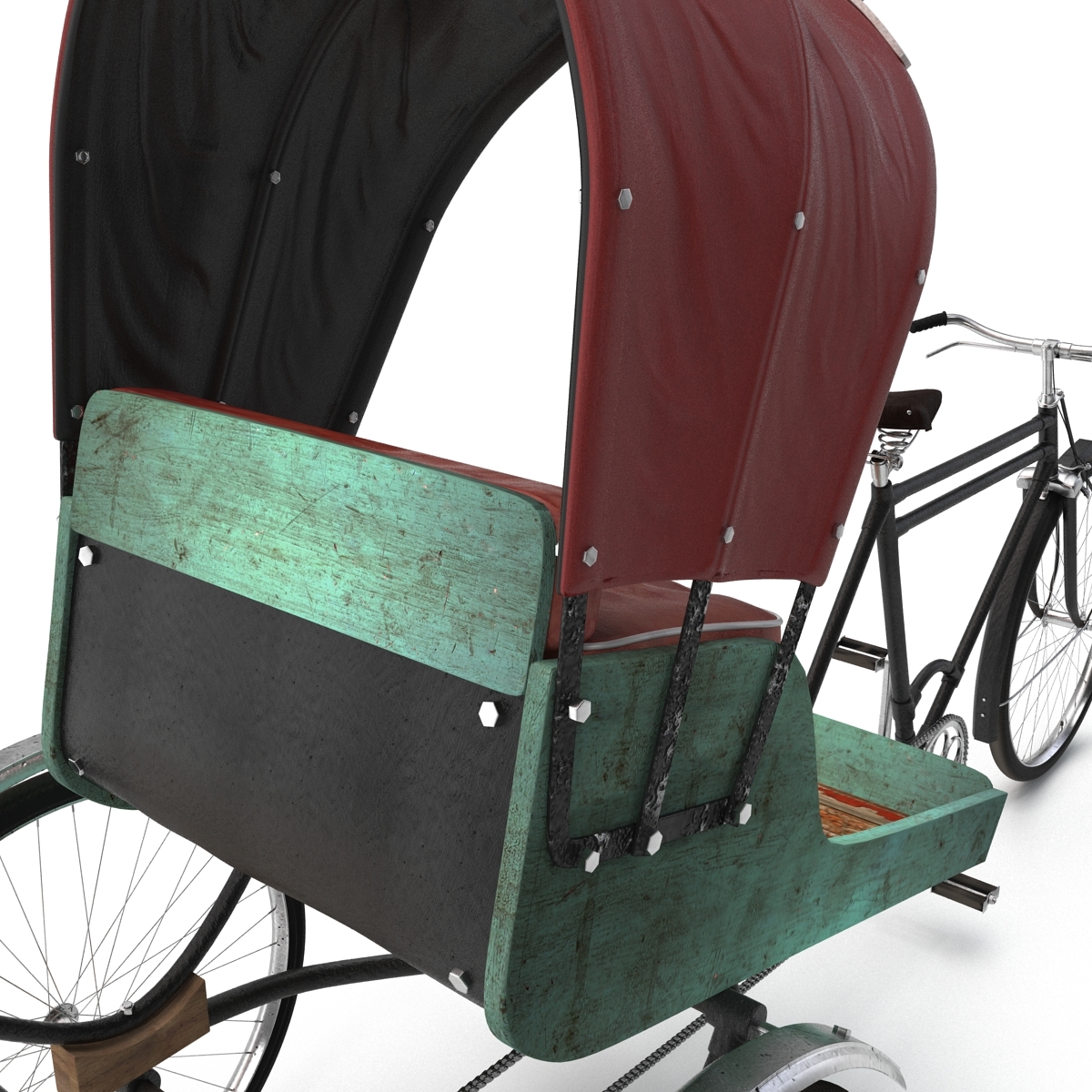 3ds bike rickshaw 2