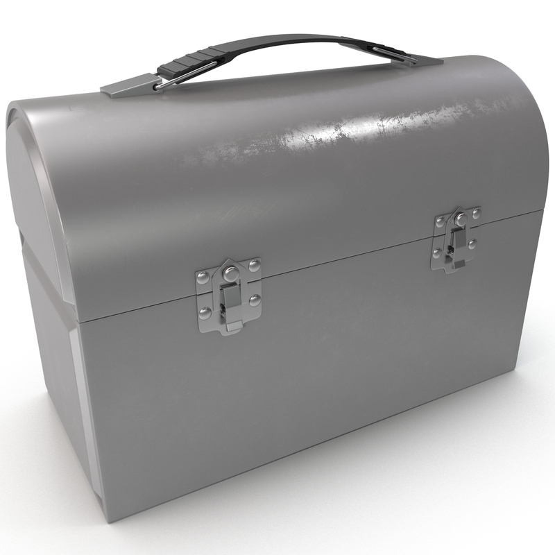 3d dome lunch box model