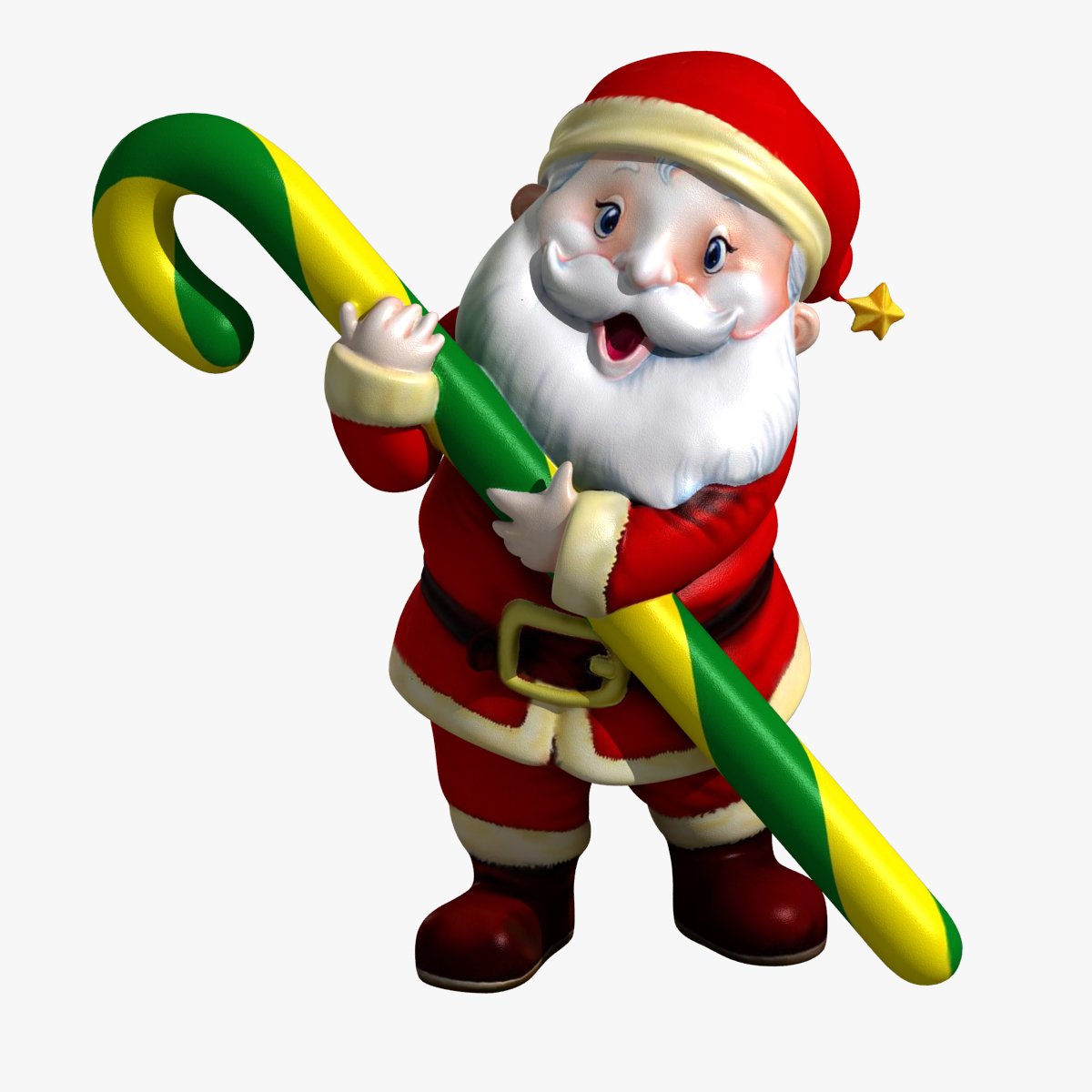3d santa claus model
