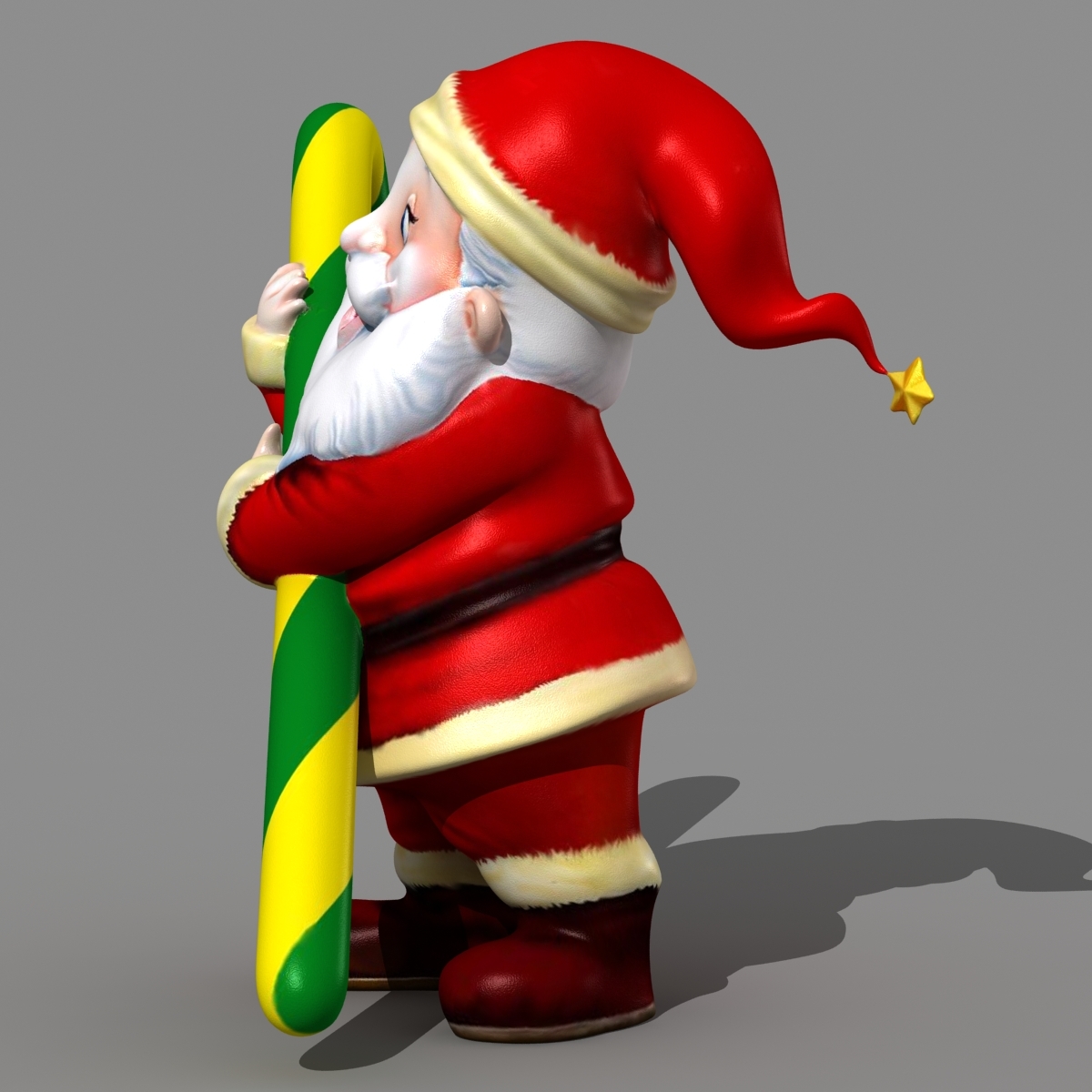 3d santa claus model