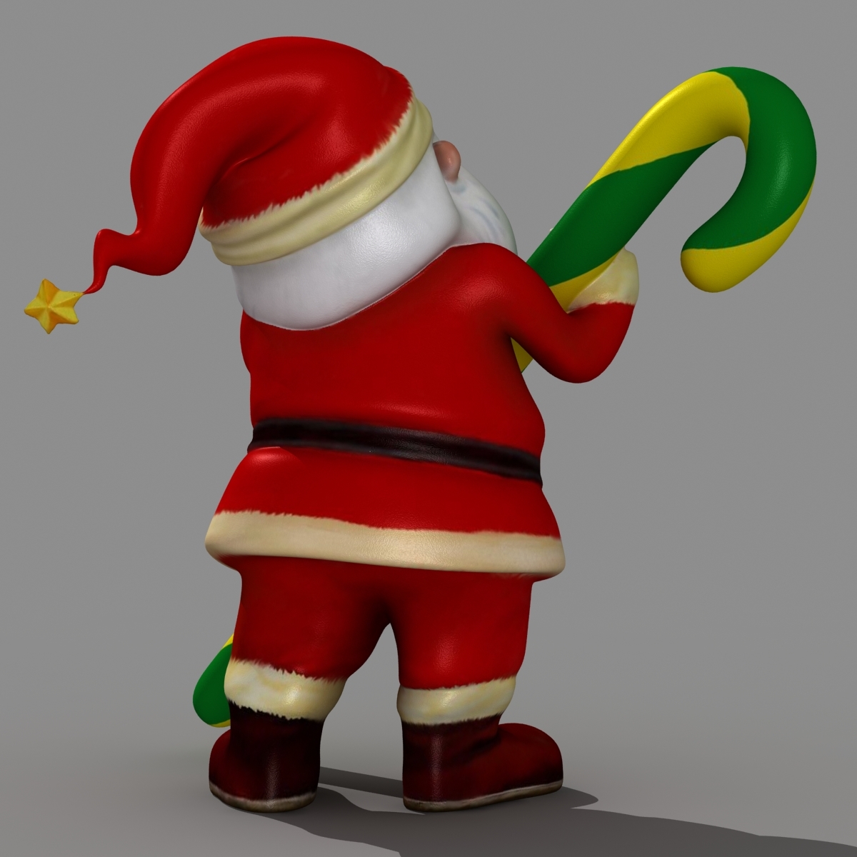 3d santa claus model