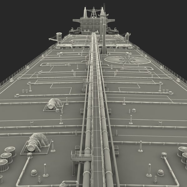 3d model shell tanker bellamya